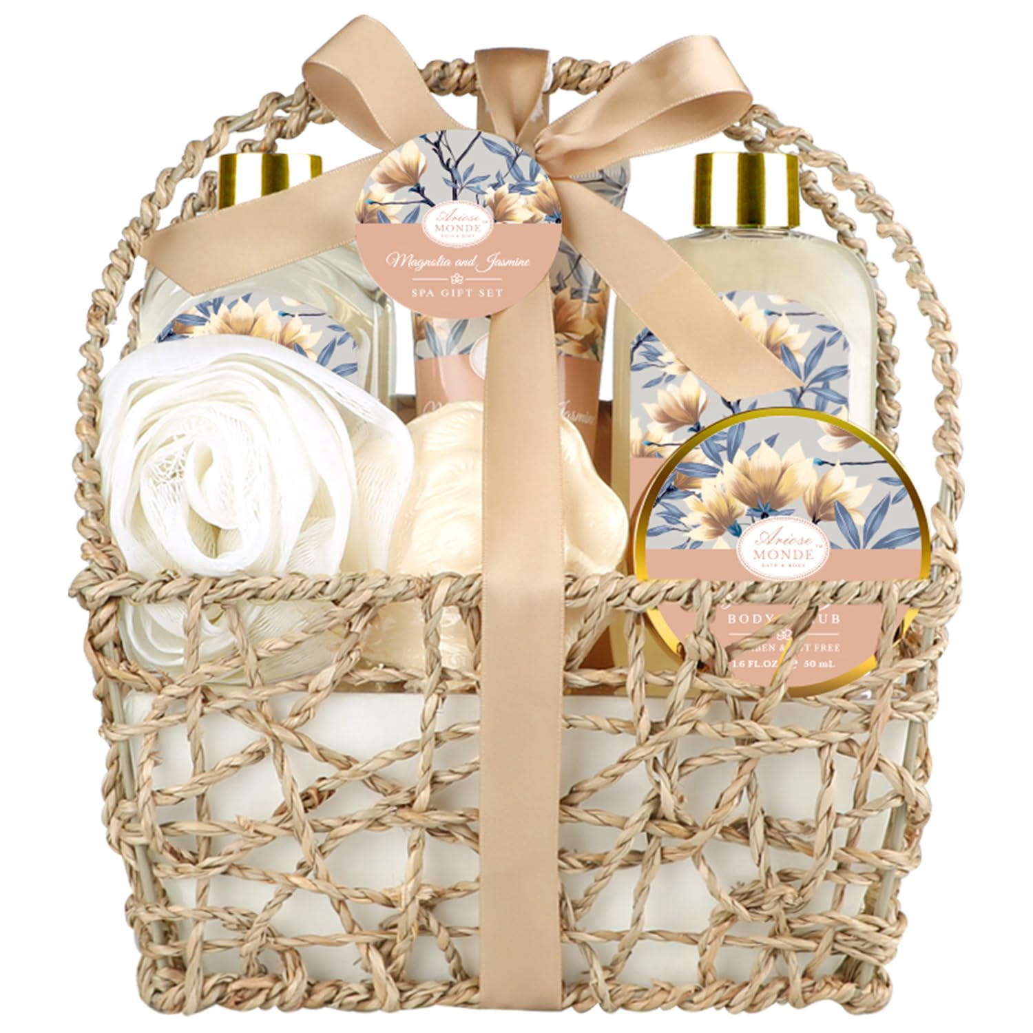 Home Spa Gift Basket, TMA2 Bath Spa Kit for Women, with Body Lotion ...