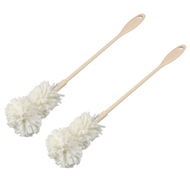 Home Sponge Head Milk Tea Coffee Bottle Cup Washing Cleaning Brush ...