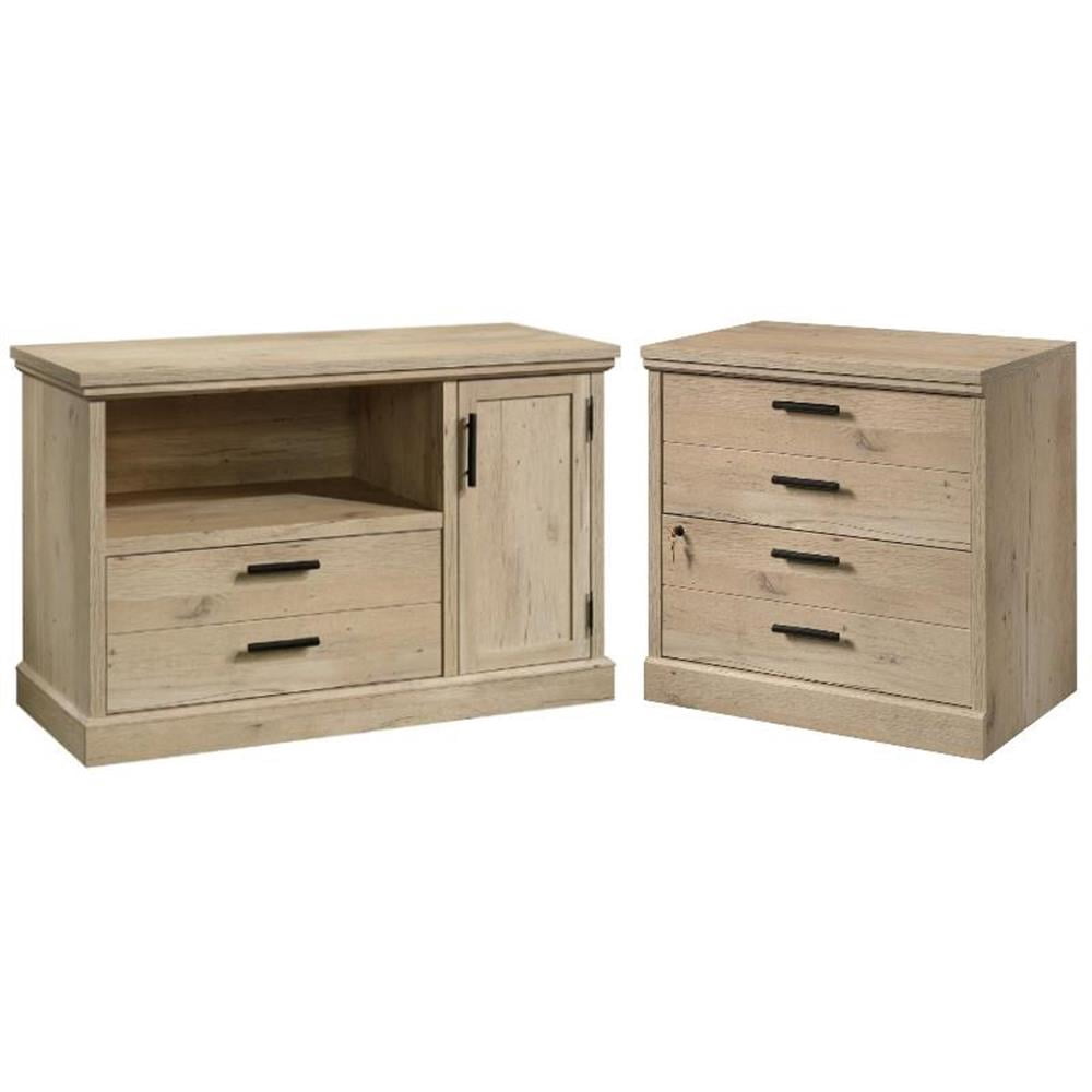 Home Square 2-Piece Set with 2 Drawer Lateral File Cabinet & Filing ...