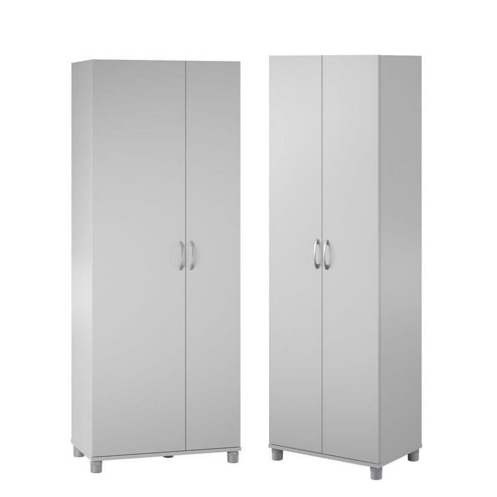 Home Square 2-Piece Set with 24" Utility and Tall Storage Cabinet in ...