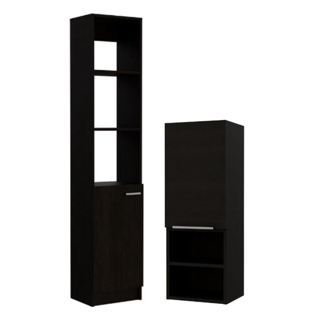 Home Square 2-Piece Set with 32" Medicine Cabinet and 62" One Door ...