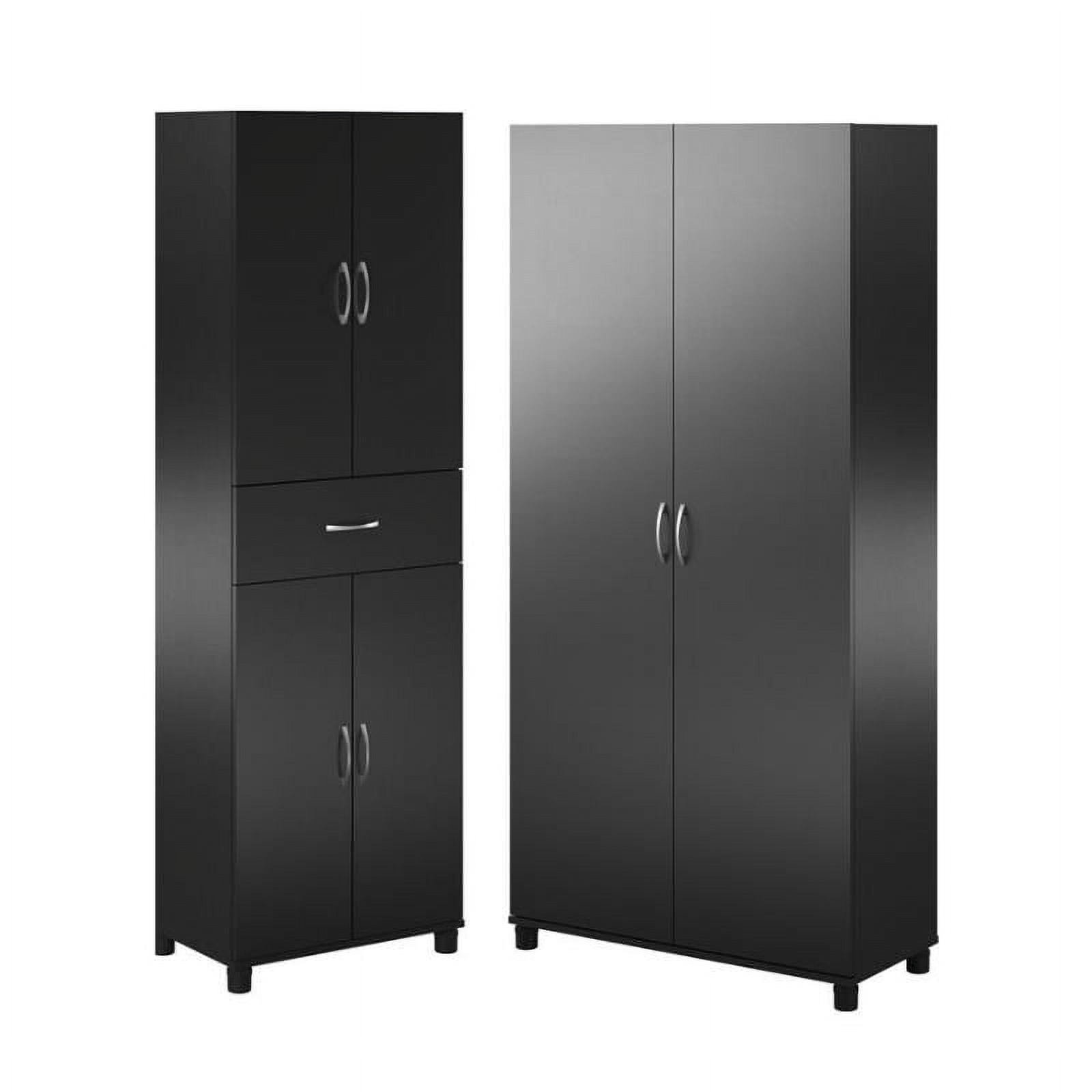 Home Square 2-Piece Set with 36" Utility Storage Cabinet and Storage ...