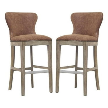 Home Square Encore Counter Stool in Off White Finish - Set of 3 ...