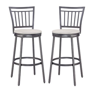 Home Square Navy Velvet Counter Stool with Gold Metal Legs - Set of 2 ...