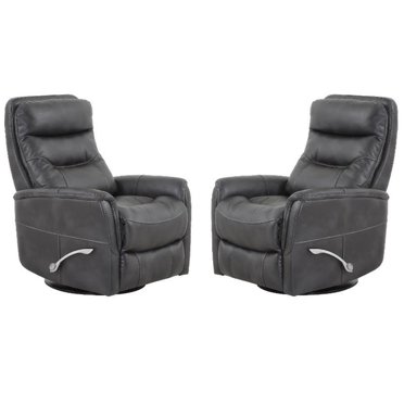 Stylish Cambridge Telluride Oxblood Leather Rocker Recliner - Walmart.com
