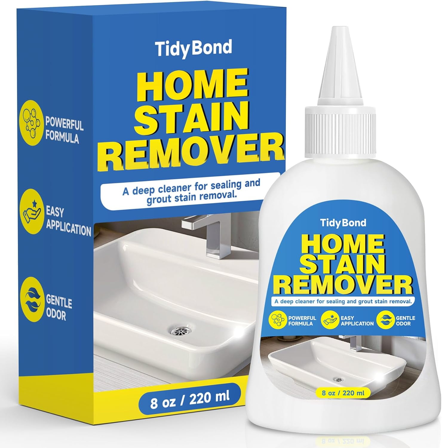 Home Stain Remover Gel, Heavy Duty Stain Cleaner, Deep Clean for Front ...