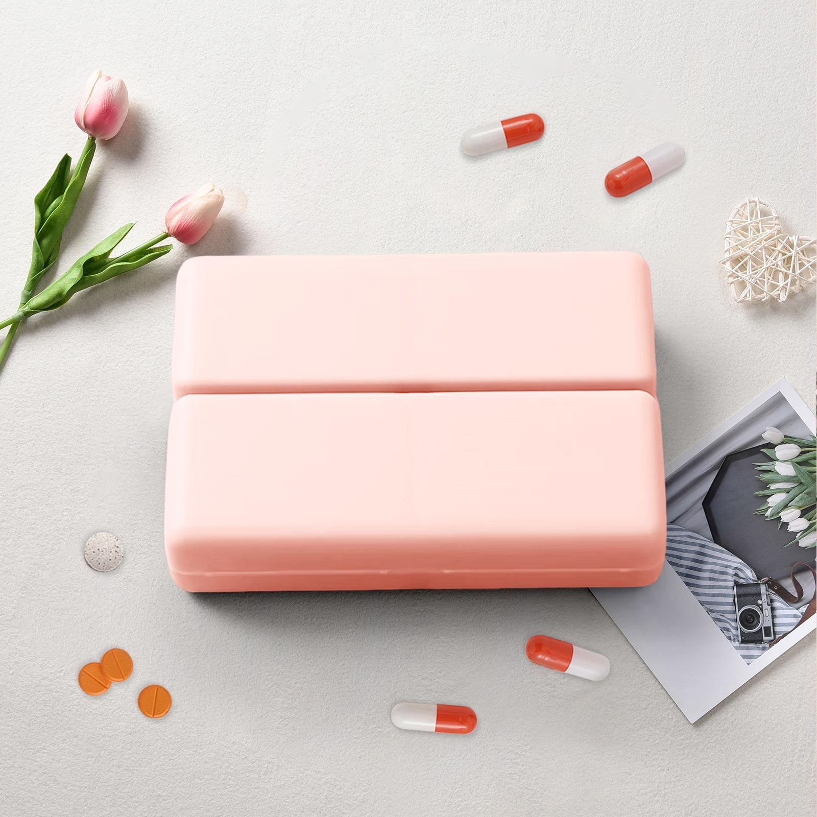 Home Storage Bins Storage Bags Hkapeg Travel Portable Dispenser 7-cell ...