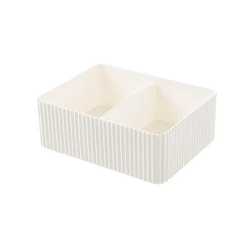 Home Storage Container Plastic Grid Desktop Sundries Storage Box Makeup ...