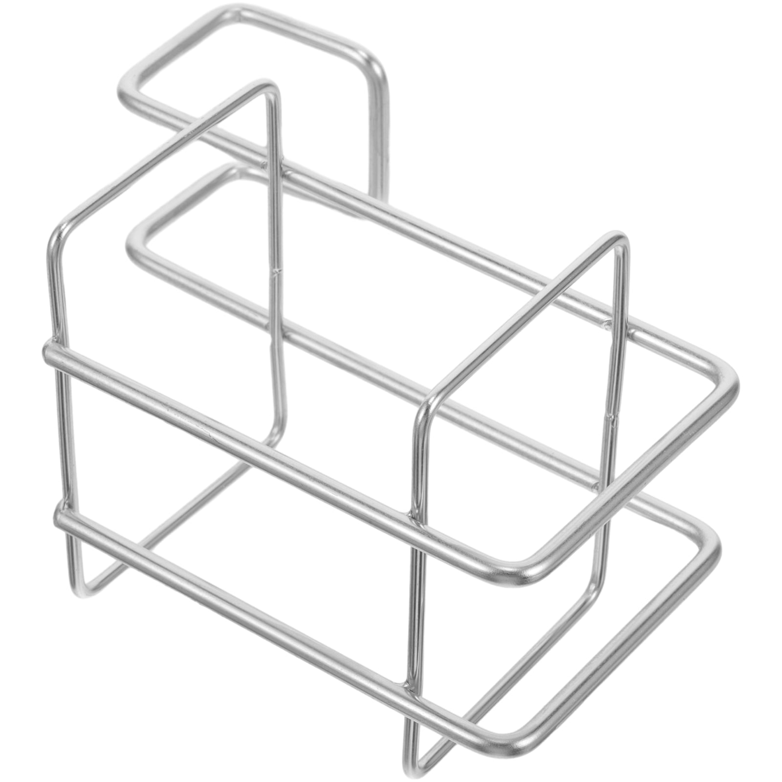 Home Storage Stand Portable Wall Bracket Stainless Steel Bottle Hanging ...