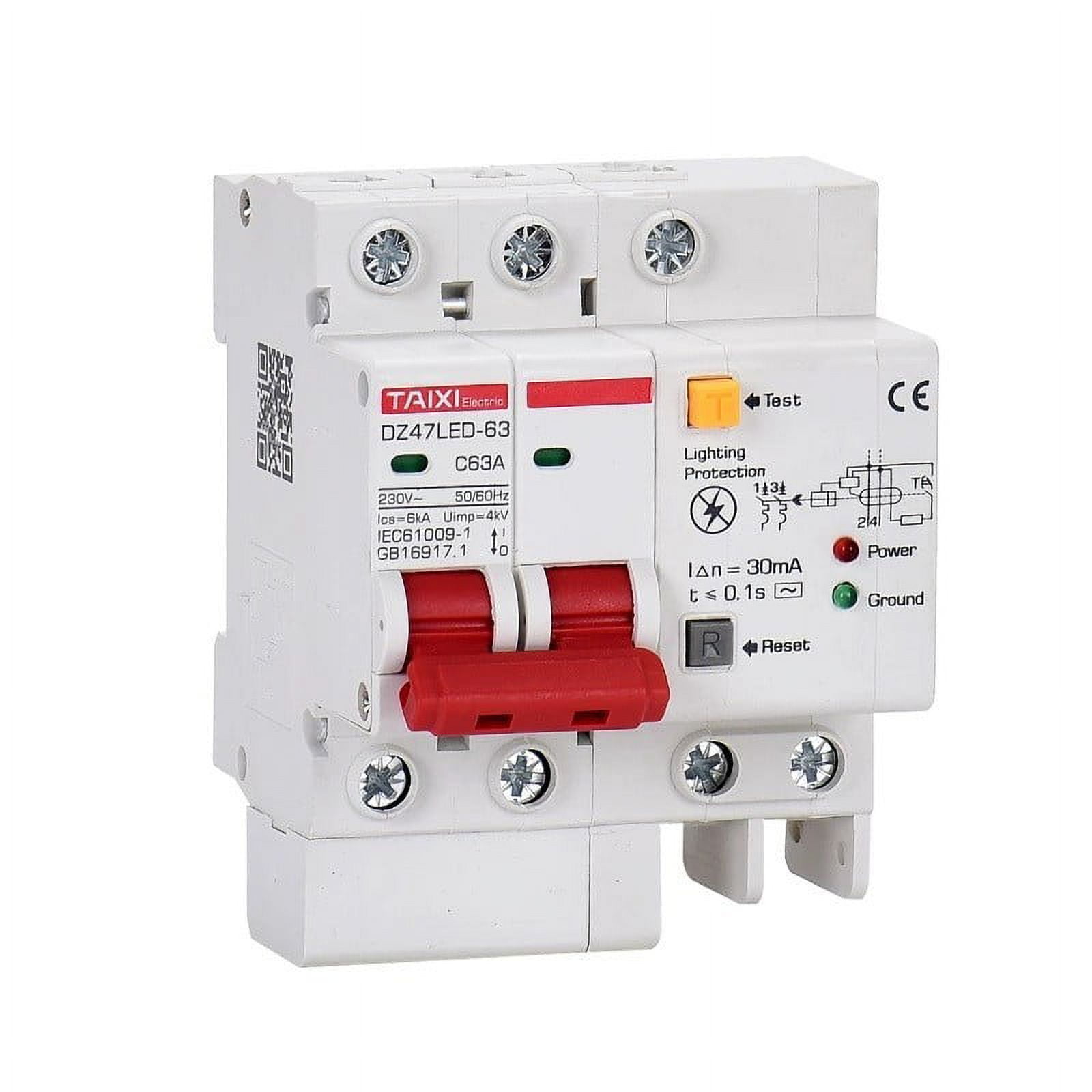 Home Surge Protection Arrester Device Circuit Breakers Kit 500V 8KV 10A ...