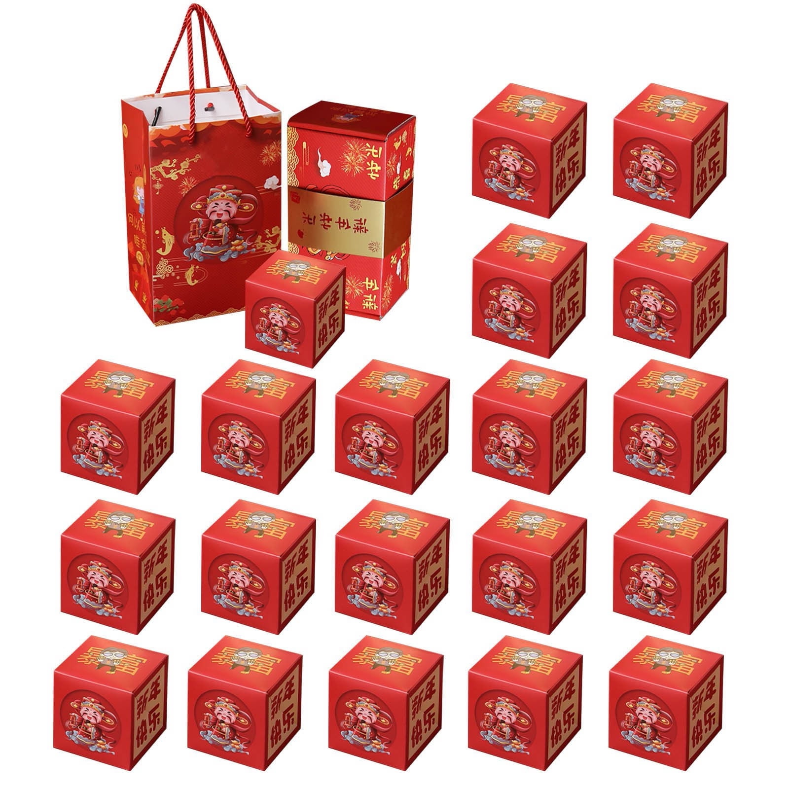 Home Surprise Gift Box Explosion For Unique Folding Bouncing Red ...