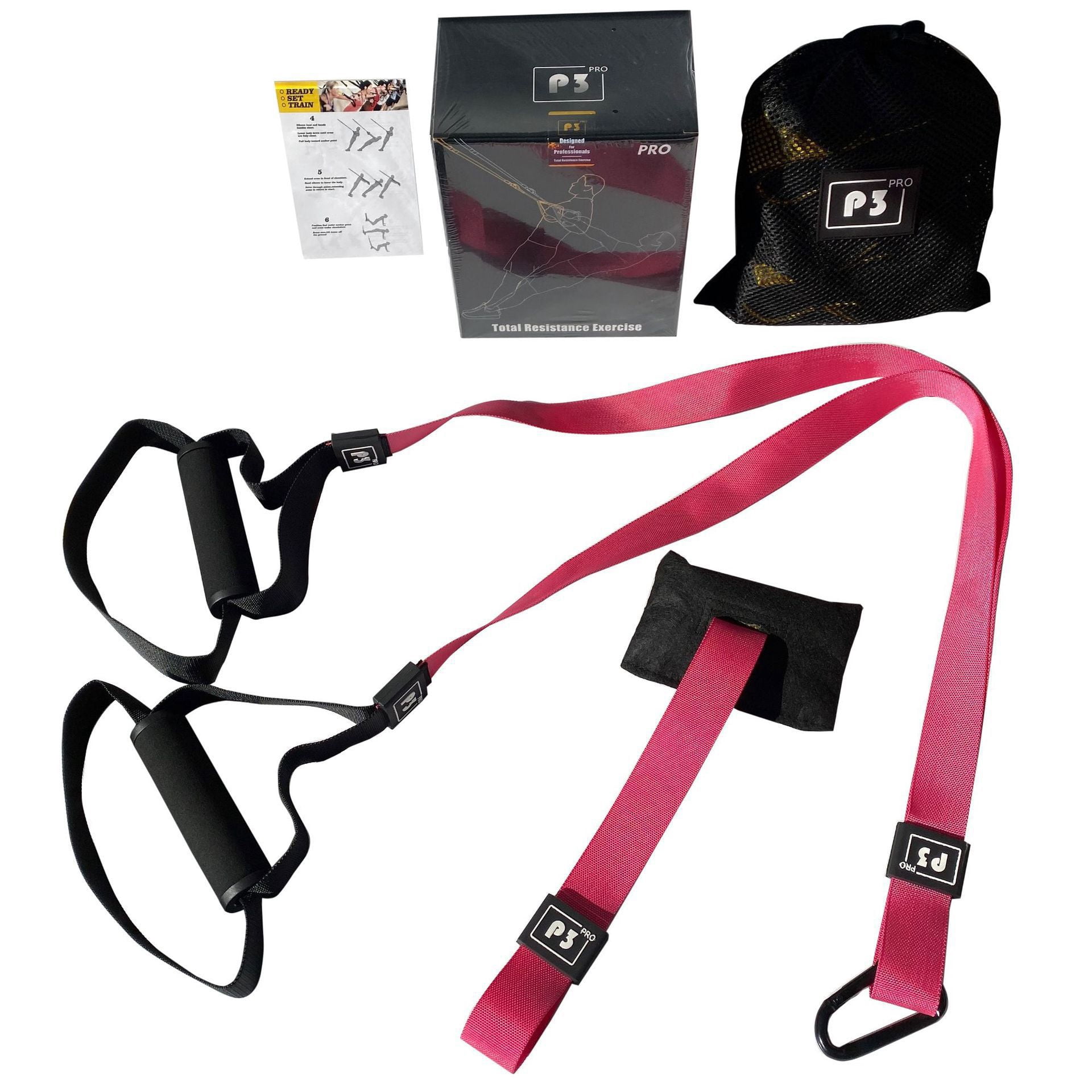 Home Suspension Tension Rope P3-trx Suspension Training Belt Tension ...