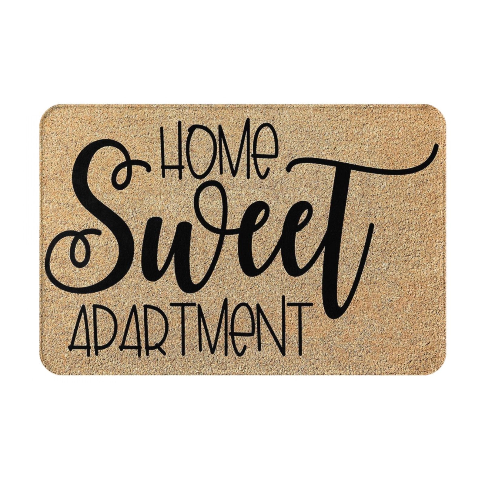 Home Sweet Apartment Door Mat For Front Door Home Entrance Rugs ...