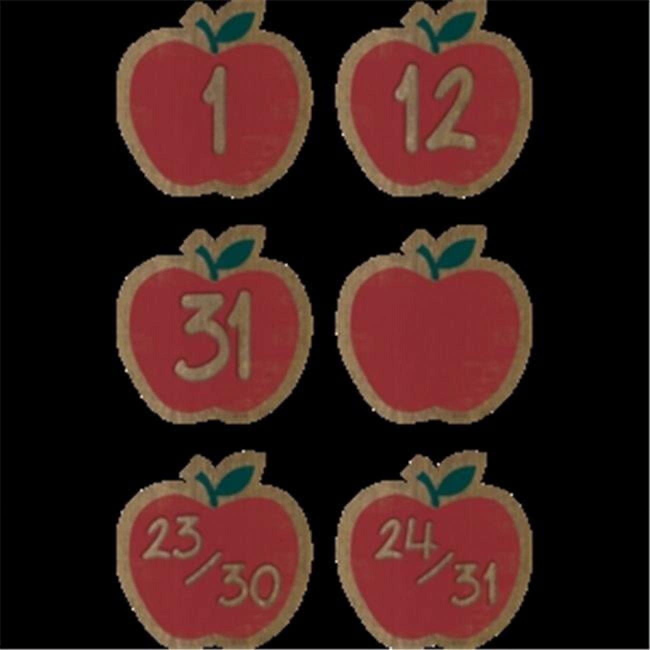 Home Sweet Classroom Apples Calendar Days [TCR8701] - Walmart.com