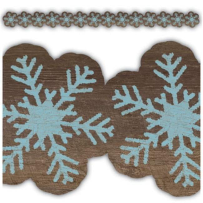 Home Sweet Classroom Snowflakes Die Cut Border Trim, Multi Color - Pack ...