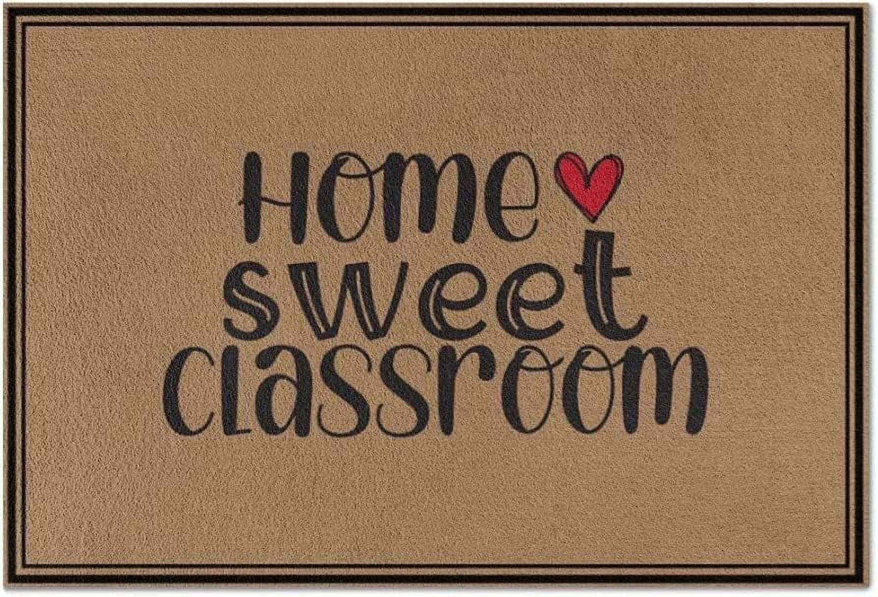 Home Sweet Classroom Welcome Mat, Classroom Door Mat, Classroom Decor ...