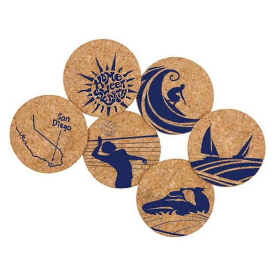 Home Sweet Earth Cork Coaster Sets - Walmart.com
