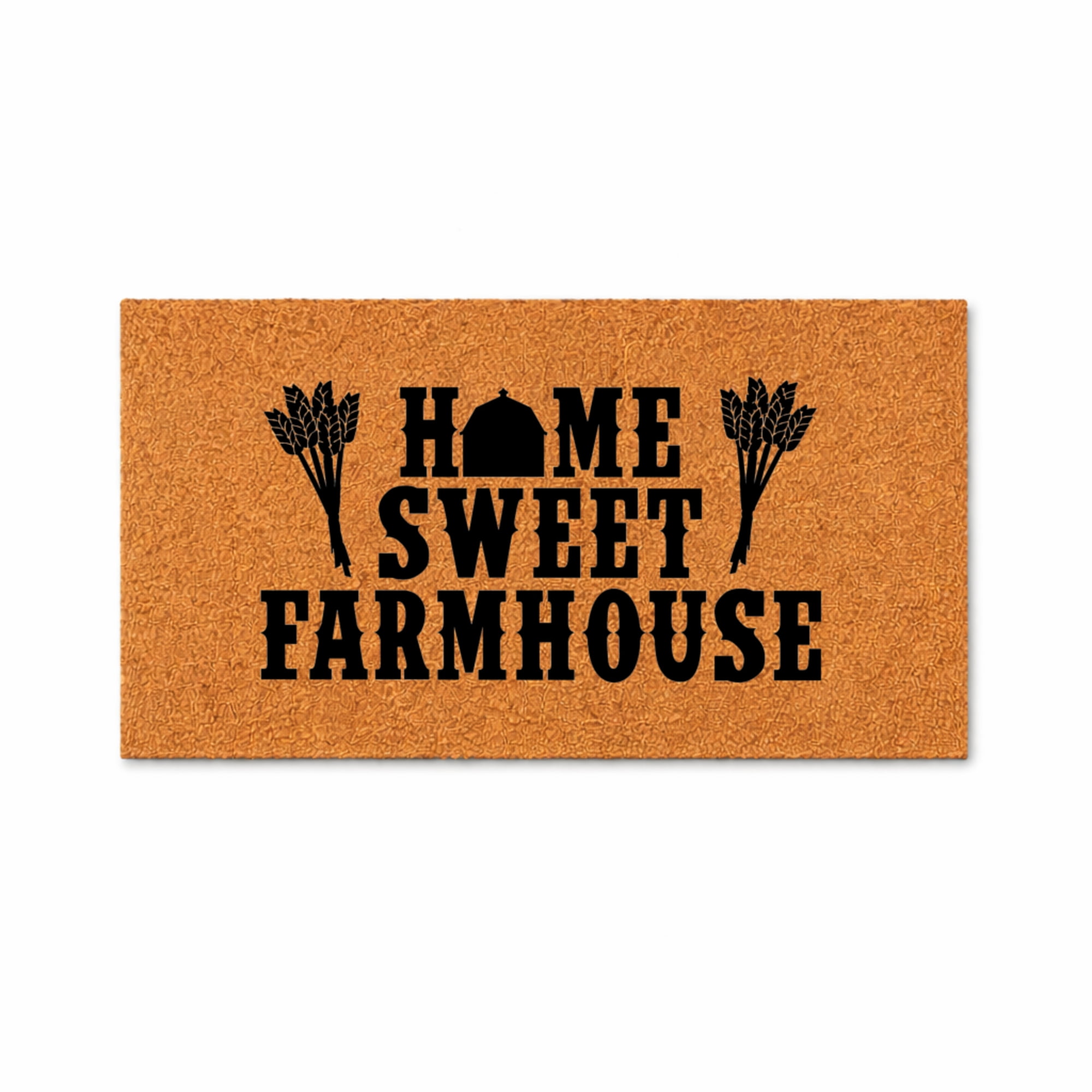 Home Sweet Farmhouse Doormat, Farmhouse Welcome Entryway Door Mat ...