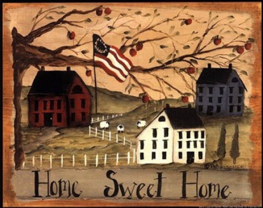 Home Sweet Homer Poster Print by Pat Fischer (10 x 8) - Walmart.com
