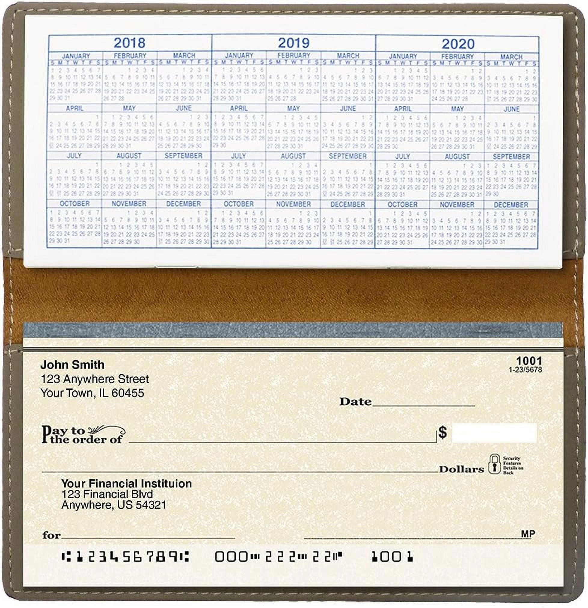 Home Sweet Laser Engraved Leatherette Checkbook Cover - Walmart.com