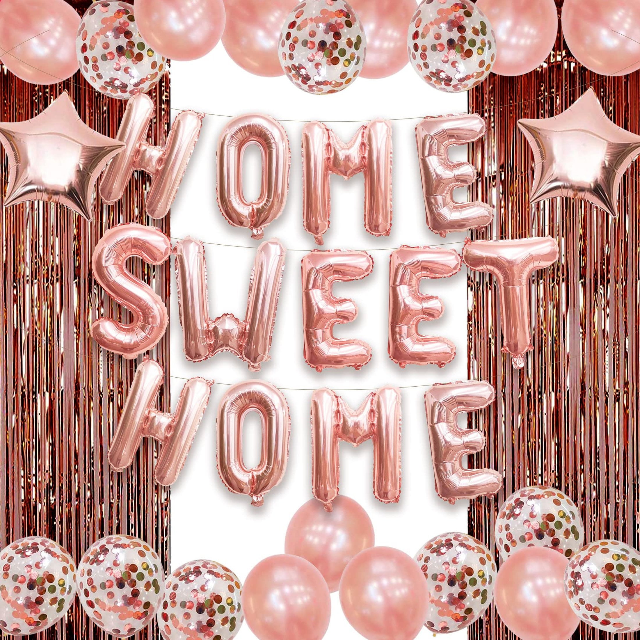 Home Sweet Welcome Banner Set - Celebrate New Beginnings with Charming ...