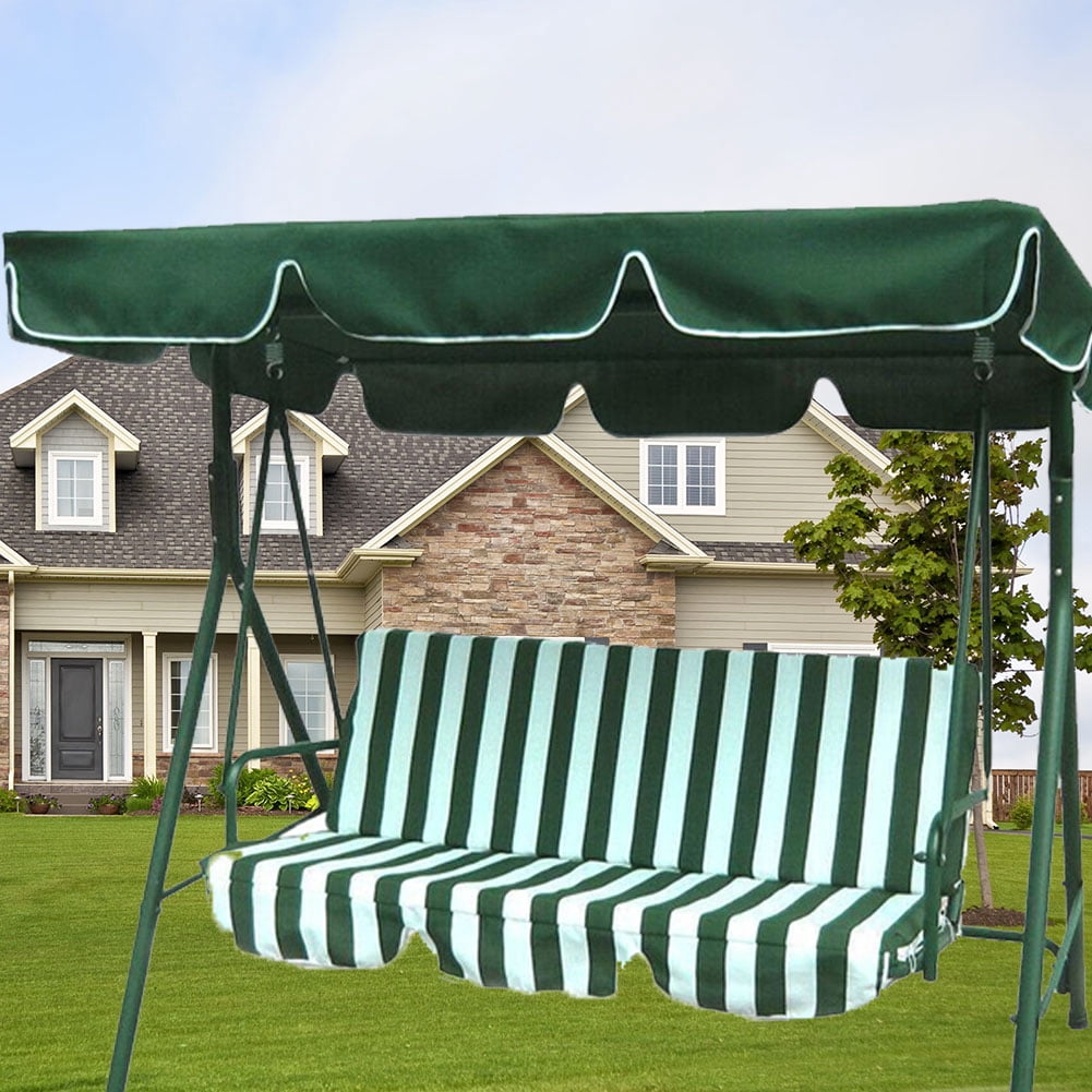 Home Swing Canopy Replacement, Waterproof Swing Top Cover, Double Seat ...