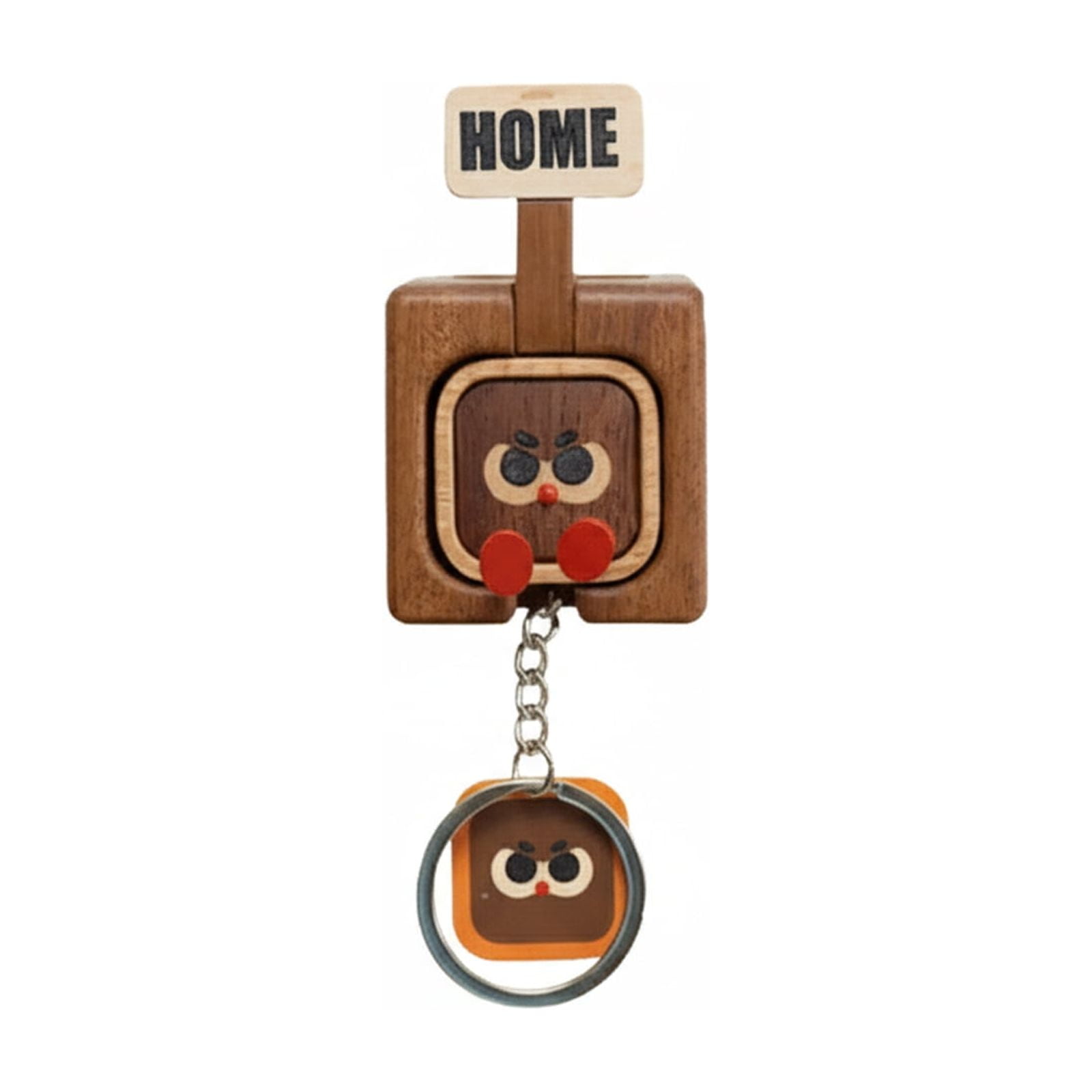 Home Tag, Solid Wood Keychain & Base,Blank Wood Keychains,Cute Key ...