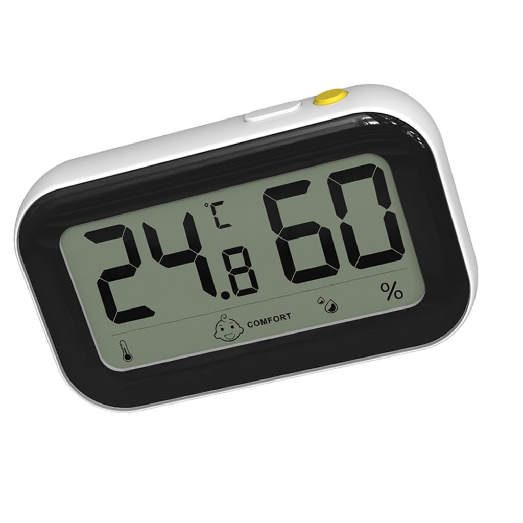 Home Temperature Humidity Monitor Precisions Sensor Icons Alerts ...