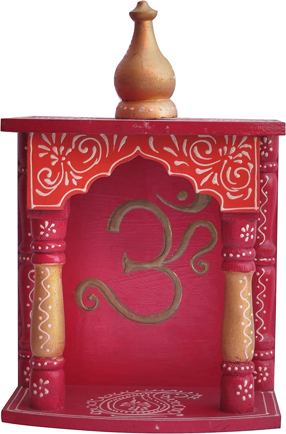 Home Temple/Wooden Temple/Pooja Mandir/Mandap/Wooden Temple/Mandir with ...