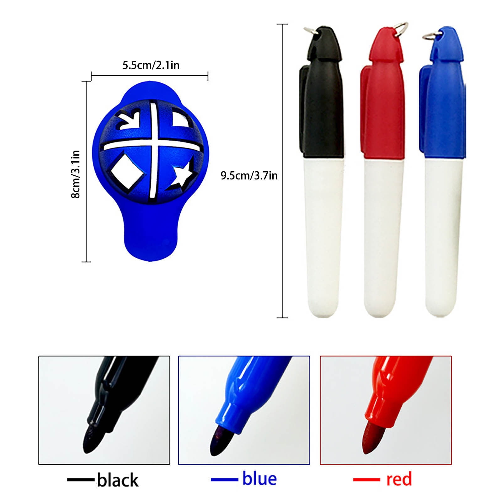 Home Tennis Marker Tool, Hat-Shaped Line Drawing Device,Putting Line ...