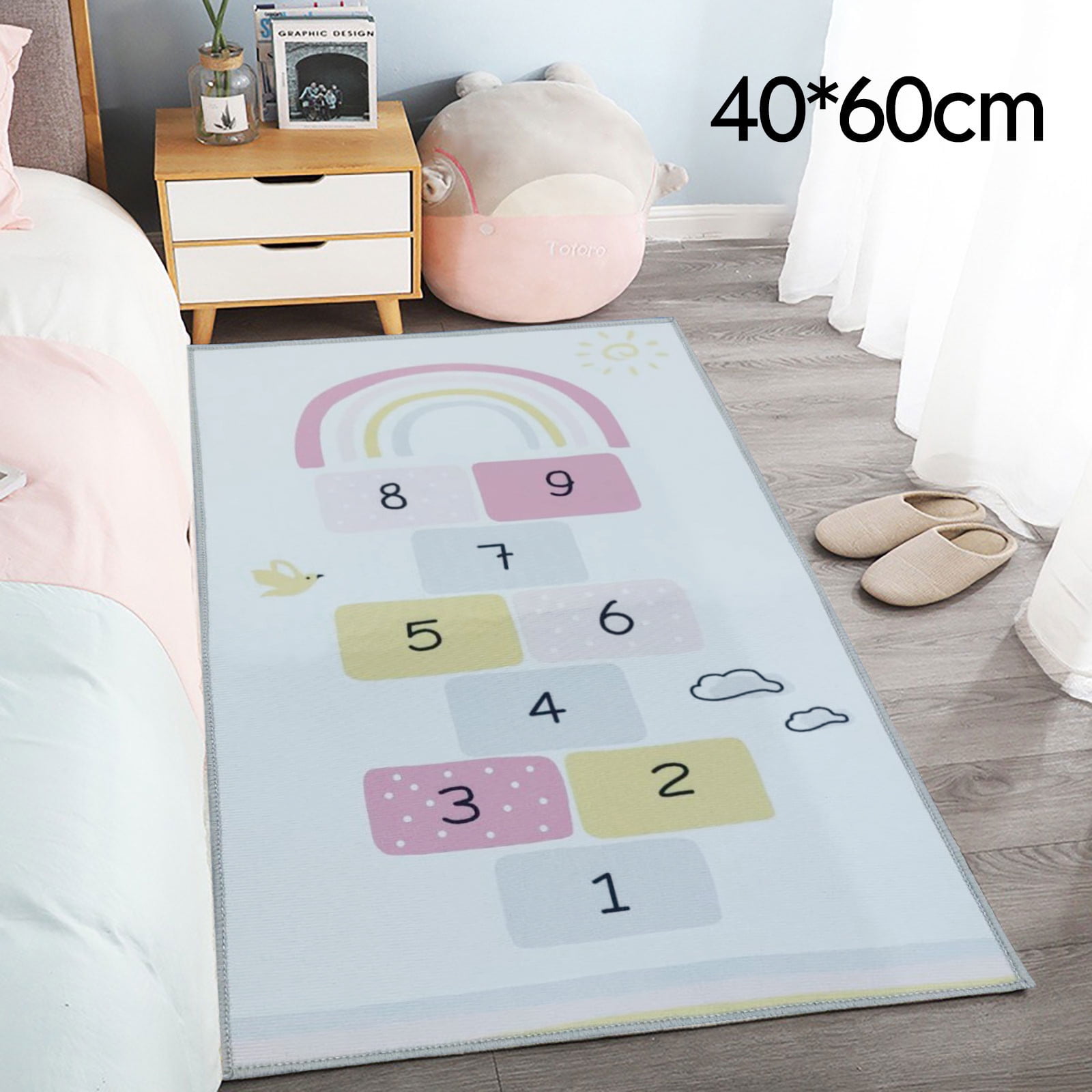 Home Textile Carpet Lovely Jumping House Carpet Slip Mat Children Play ...