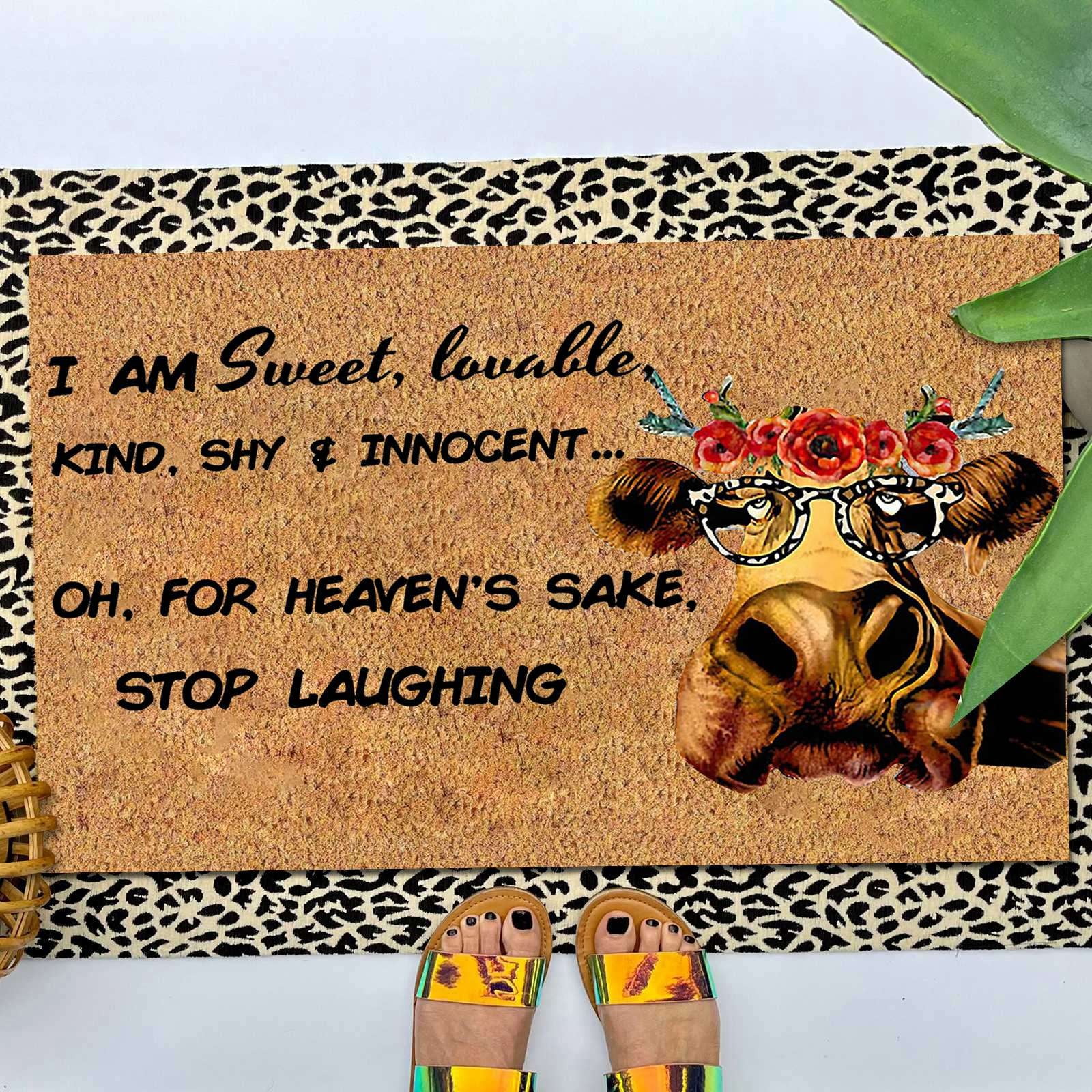 Home Textile Products Fun Spring NIU Entrance Welcome Mat NIU Slip ...