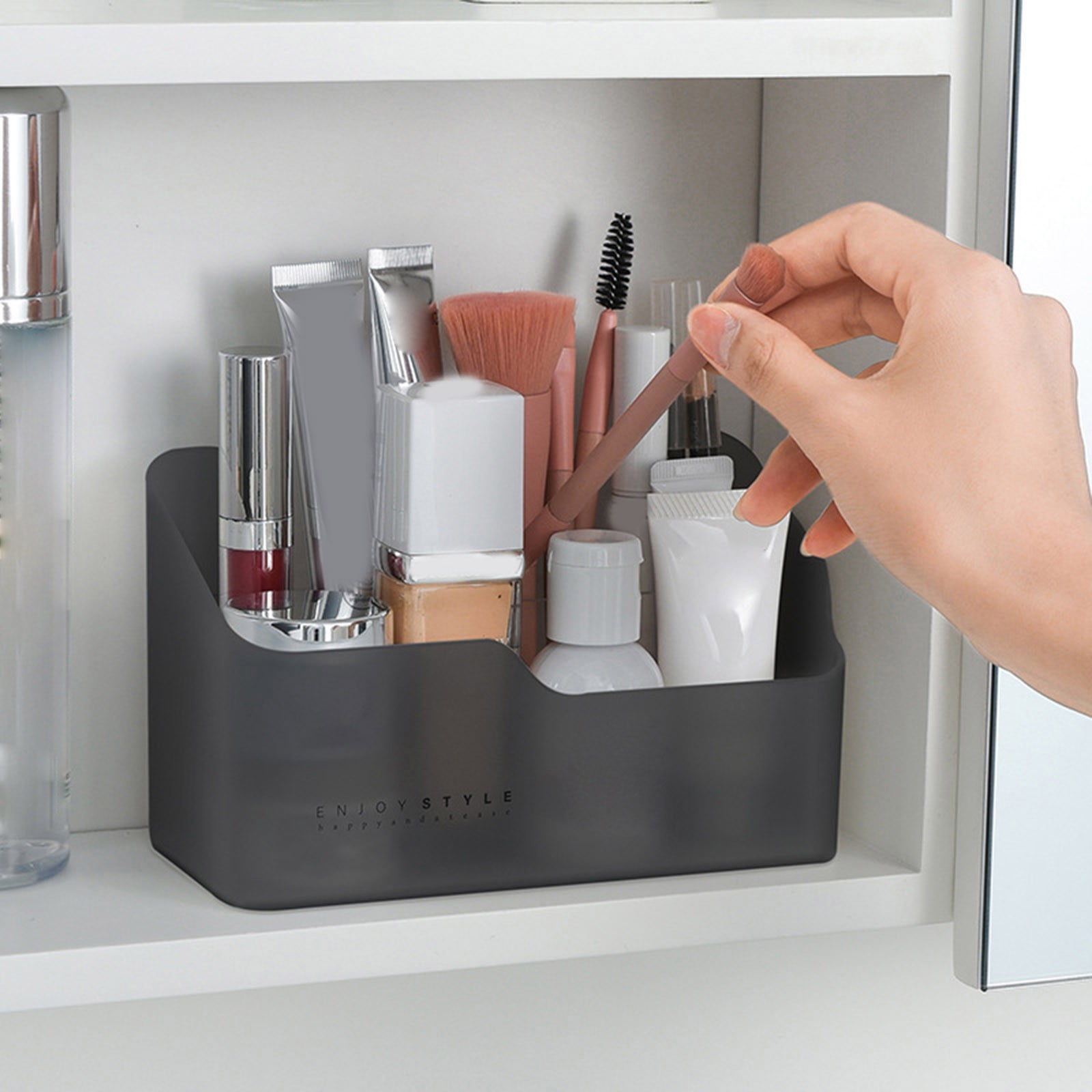 Home Textile Storage Cabinet Organizer for Desktop Cosmetic Storage and ...