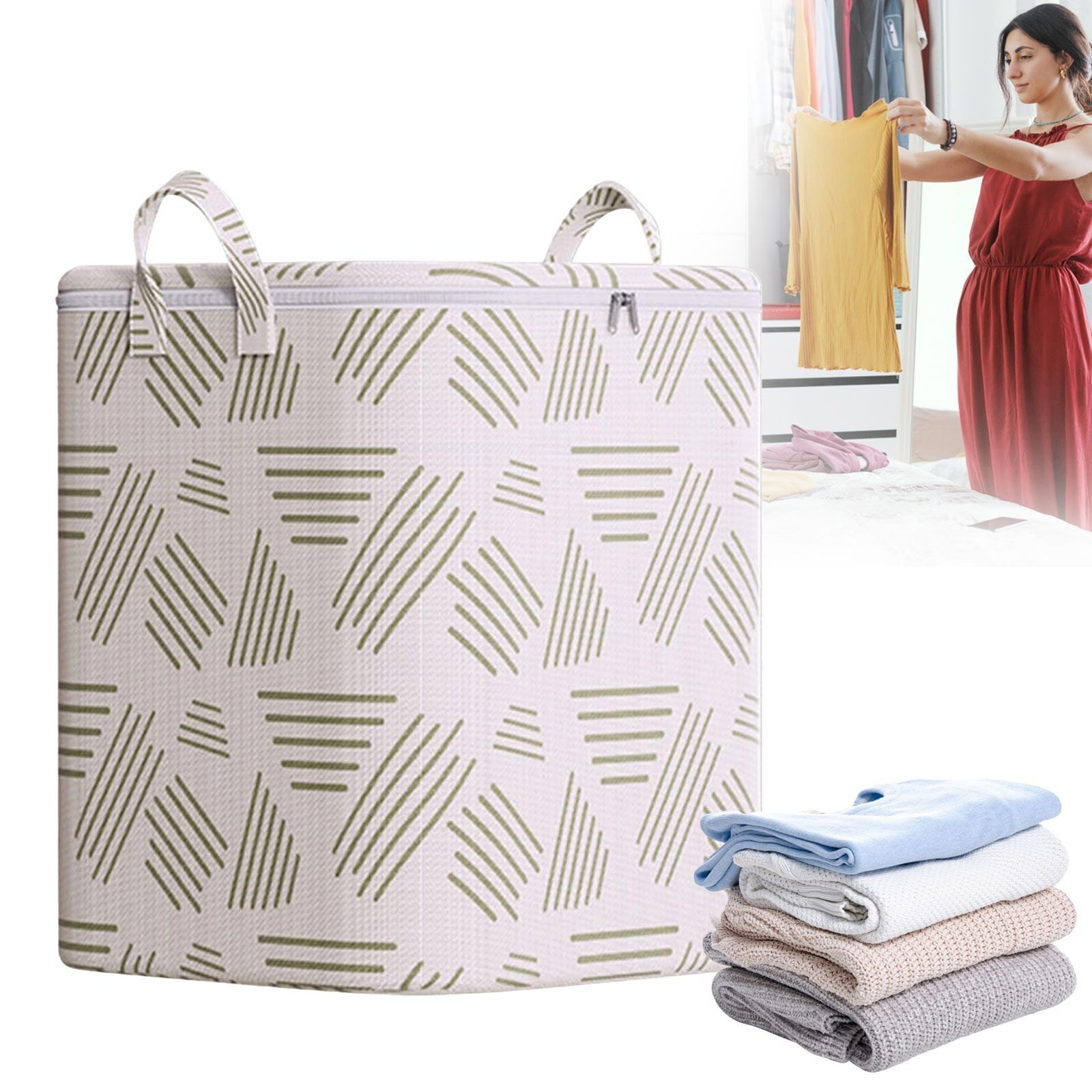 Home Textile Storage Storage Case Large Blanket Storage Duty Mobile Bag ...