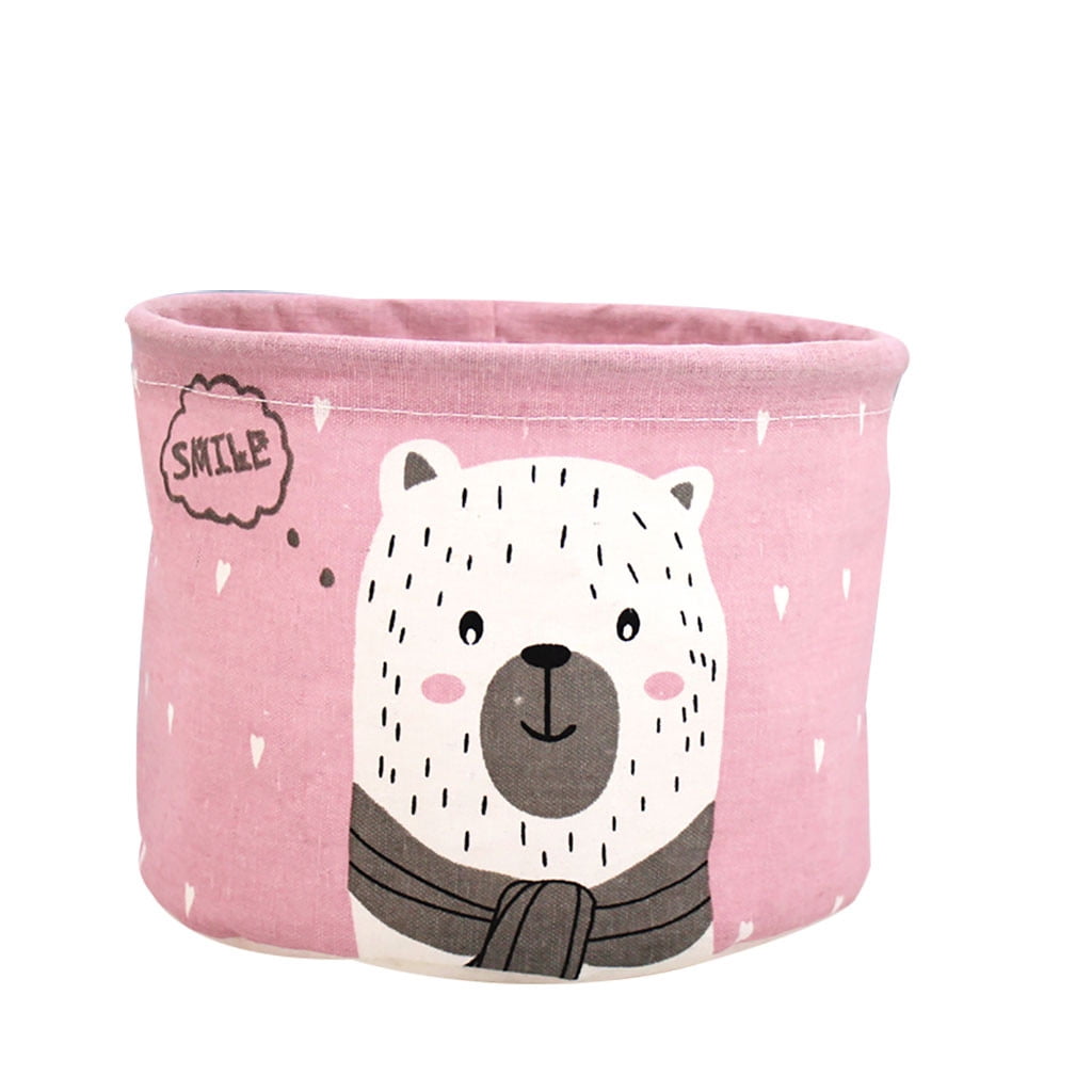 Home Textile Storage Desktop Fabric Foldable Cosmetic Organizers for ...
