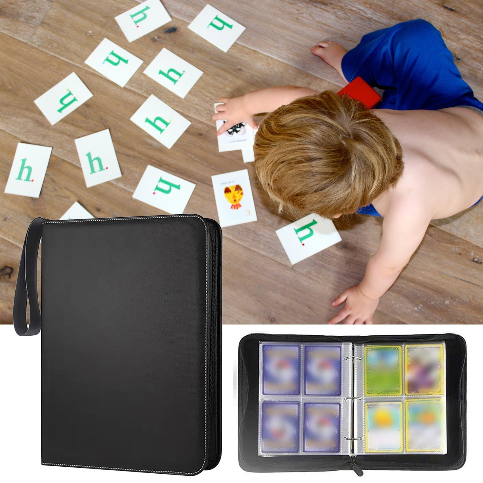 Home Textile Storage,Game Card — Card Zip Organizer Specially Designed ...