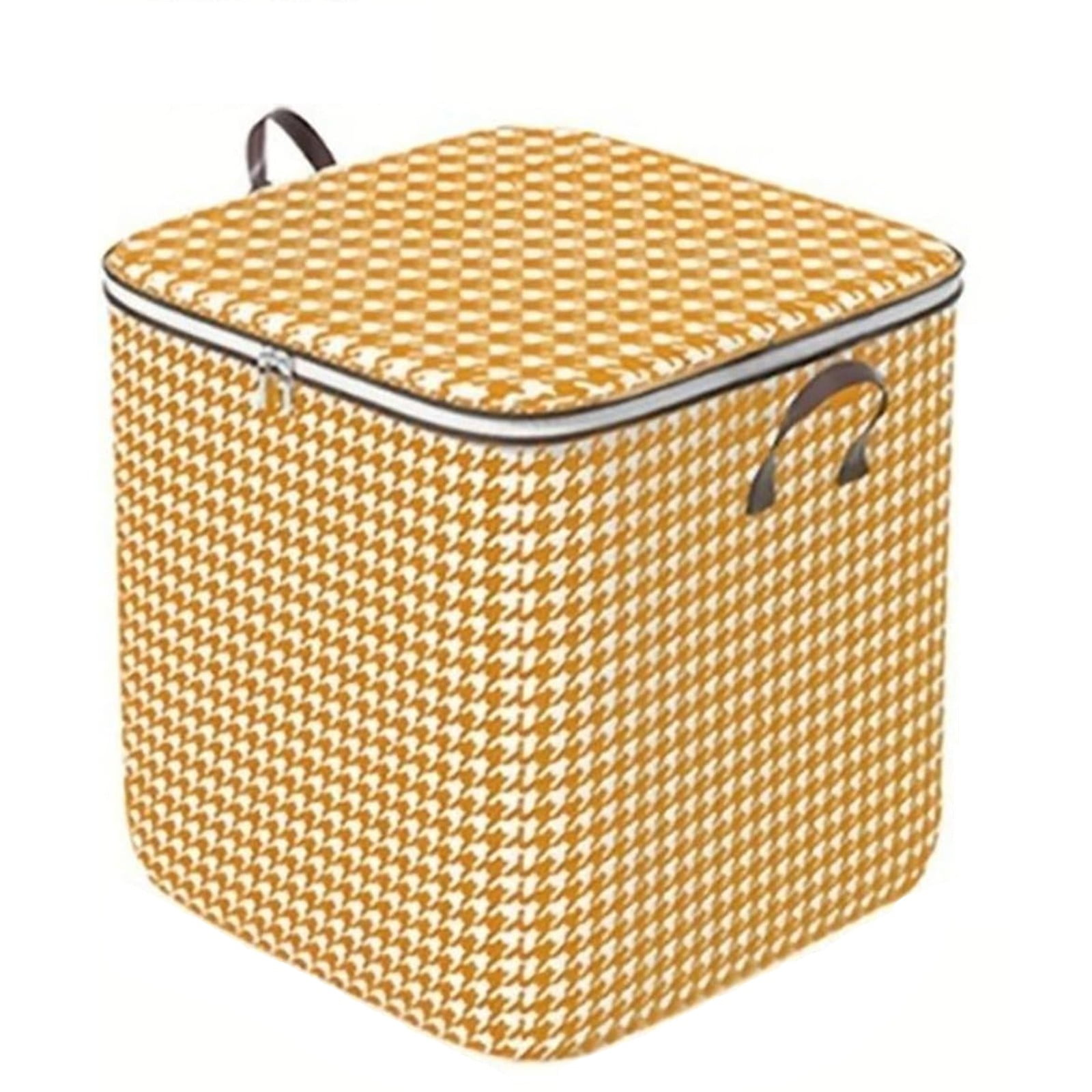 Home Textile Storage Hot Clearance! Leott Houndstooth Storage Bag Large ...