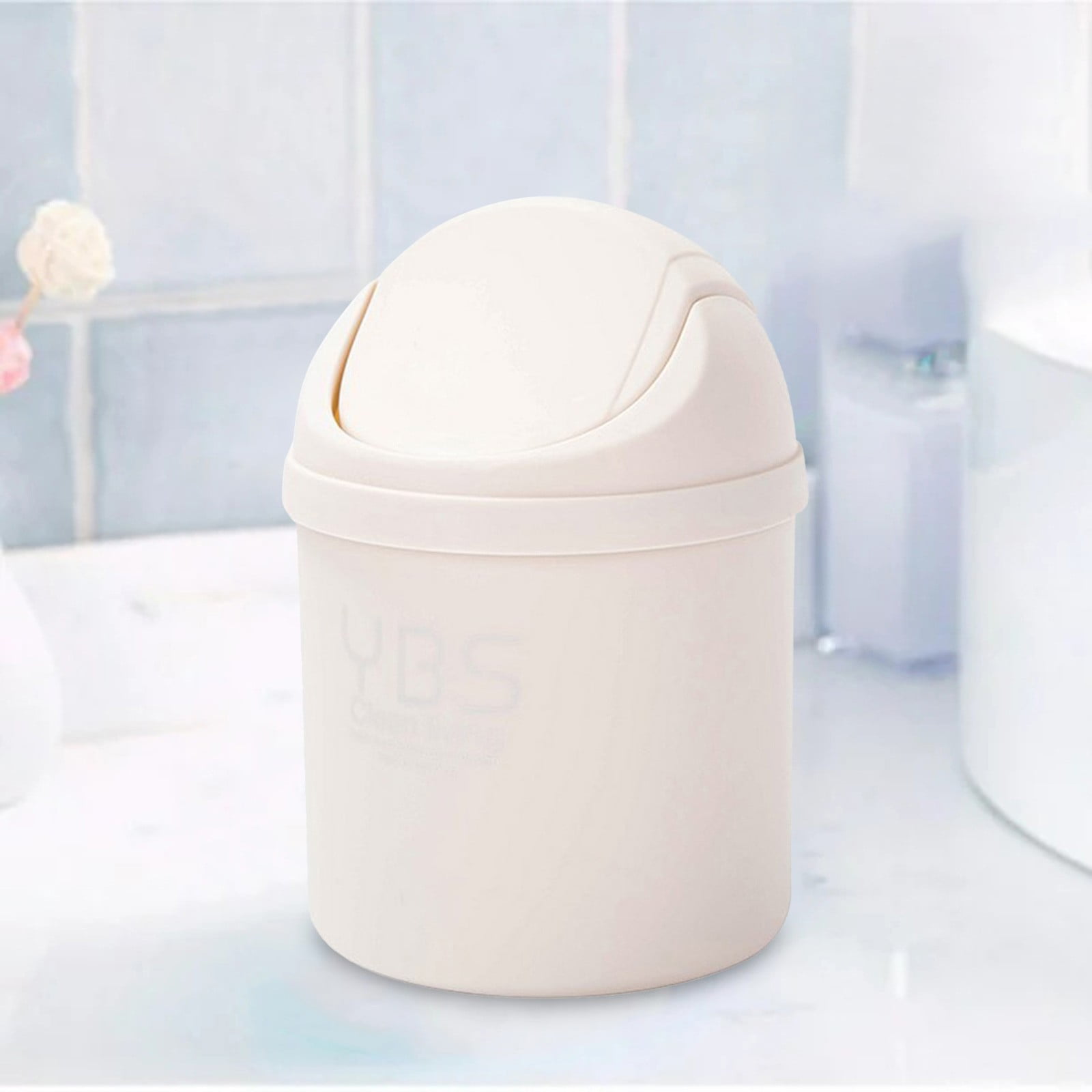 Home Textile Storage Modern Mini Can With Lid for Bathroom Vanity ...