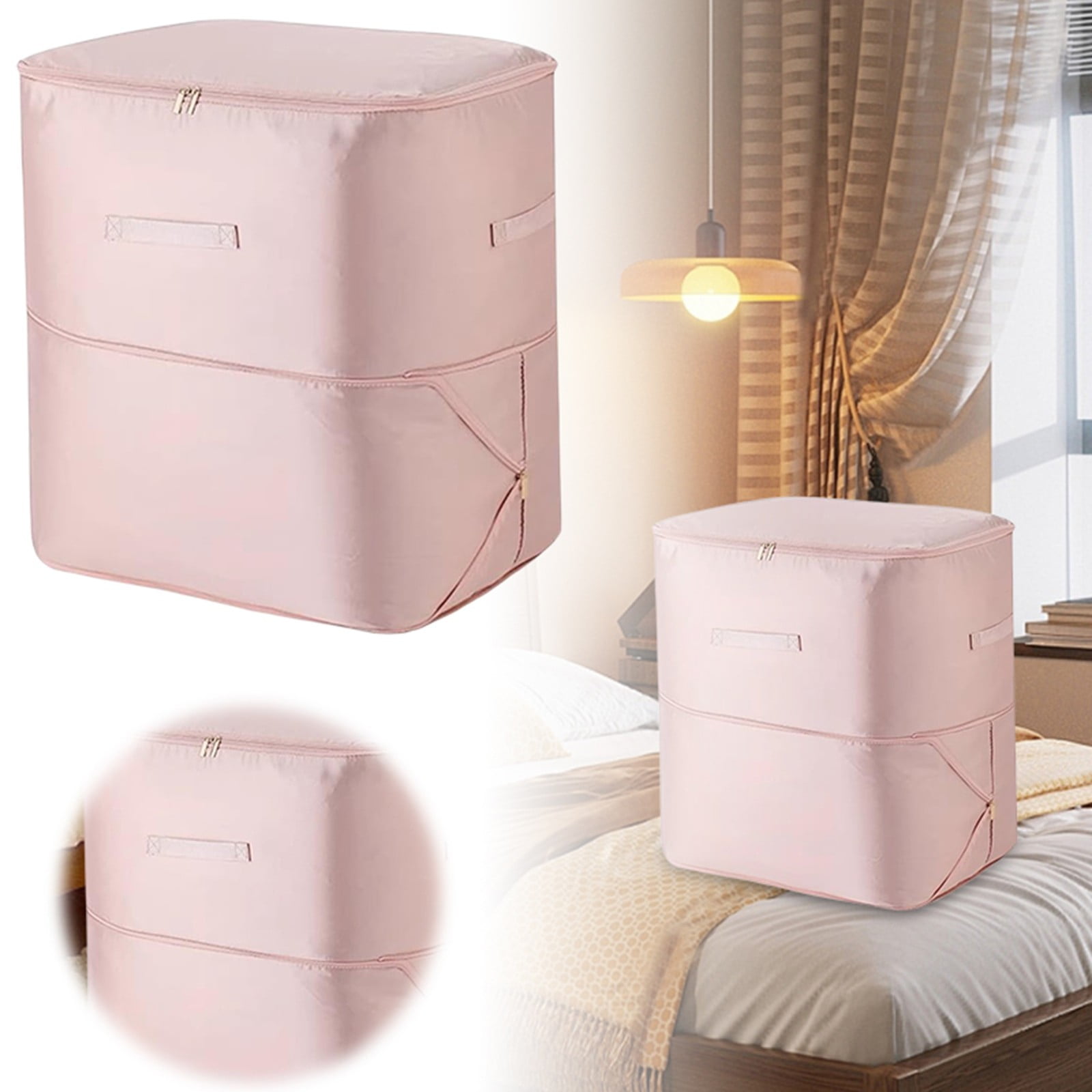 Home Textile Storage Versatile Polyester Satin Fabric Organizer for ...