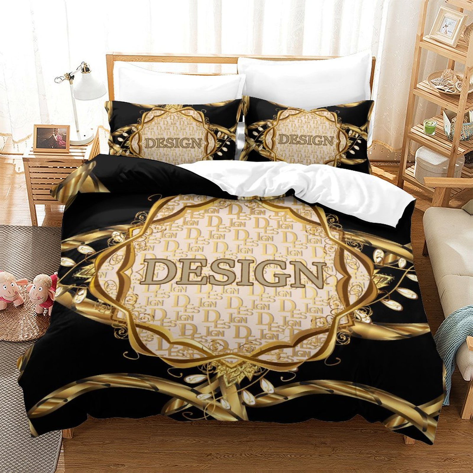 Home Textiles Adult High Quality Bedspreads Classic Duvet Cover Quilt ...