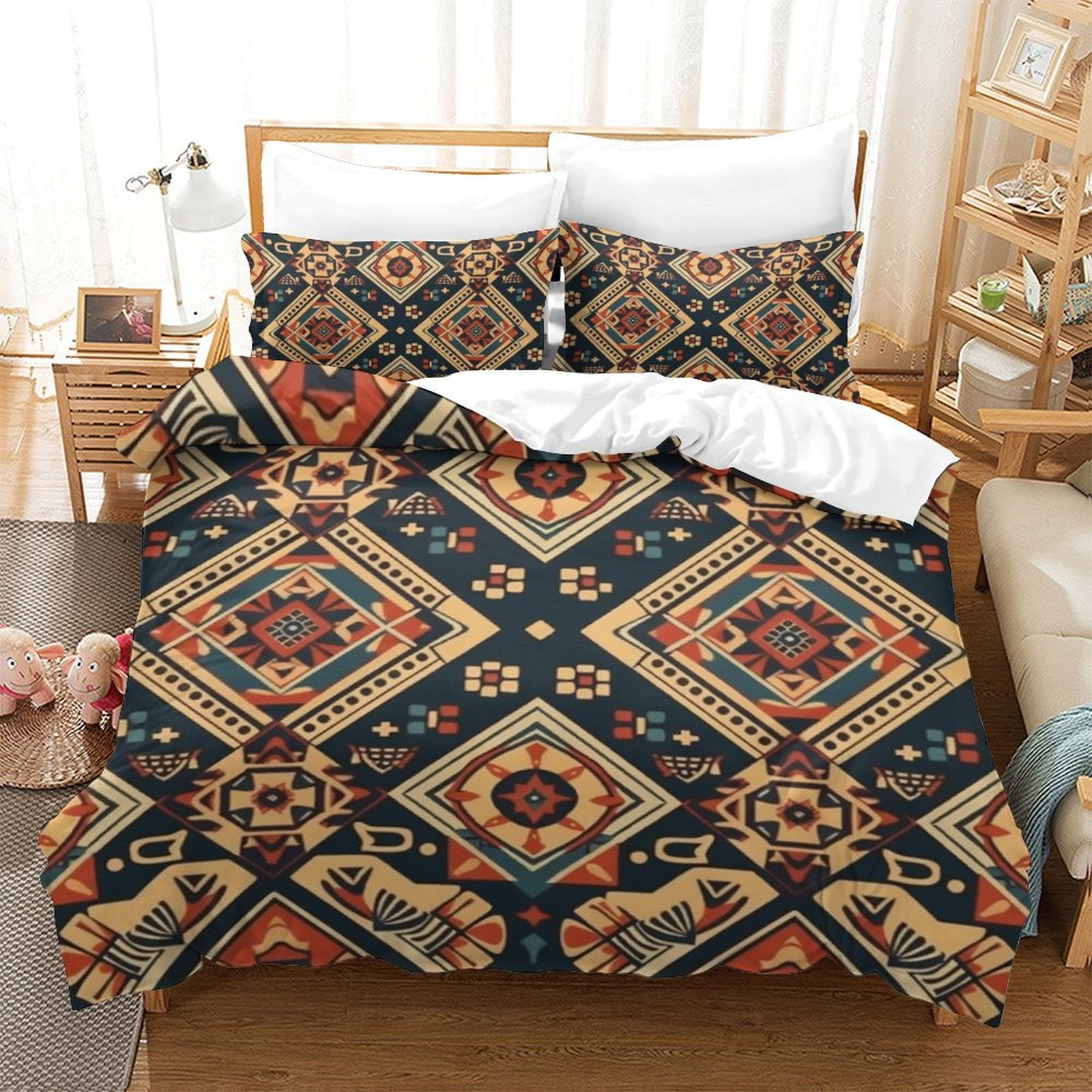 Home Textiles Bedding Suit Bohemian Style Comforter Cover Set Newly ...