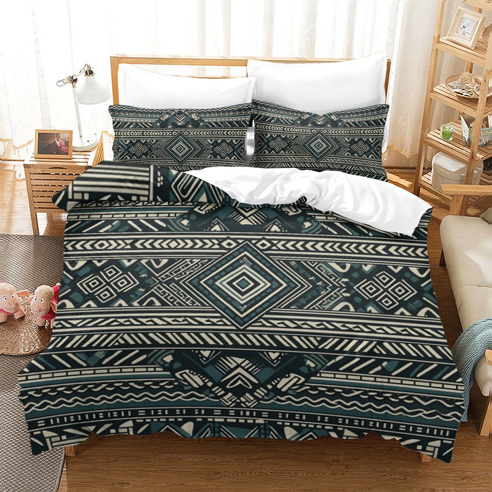 Home Textiles Bedding Suit Bohemian Style Comforter Cover Set Newly ...