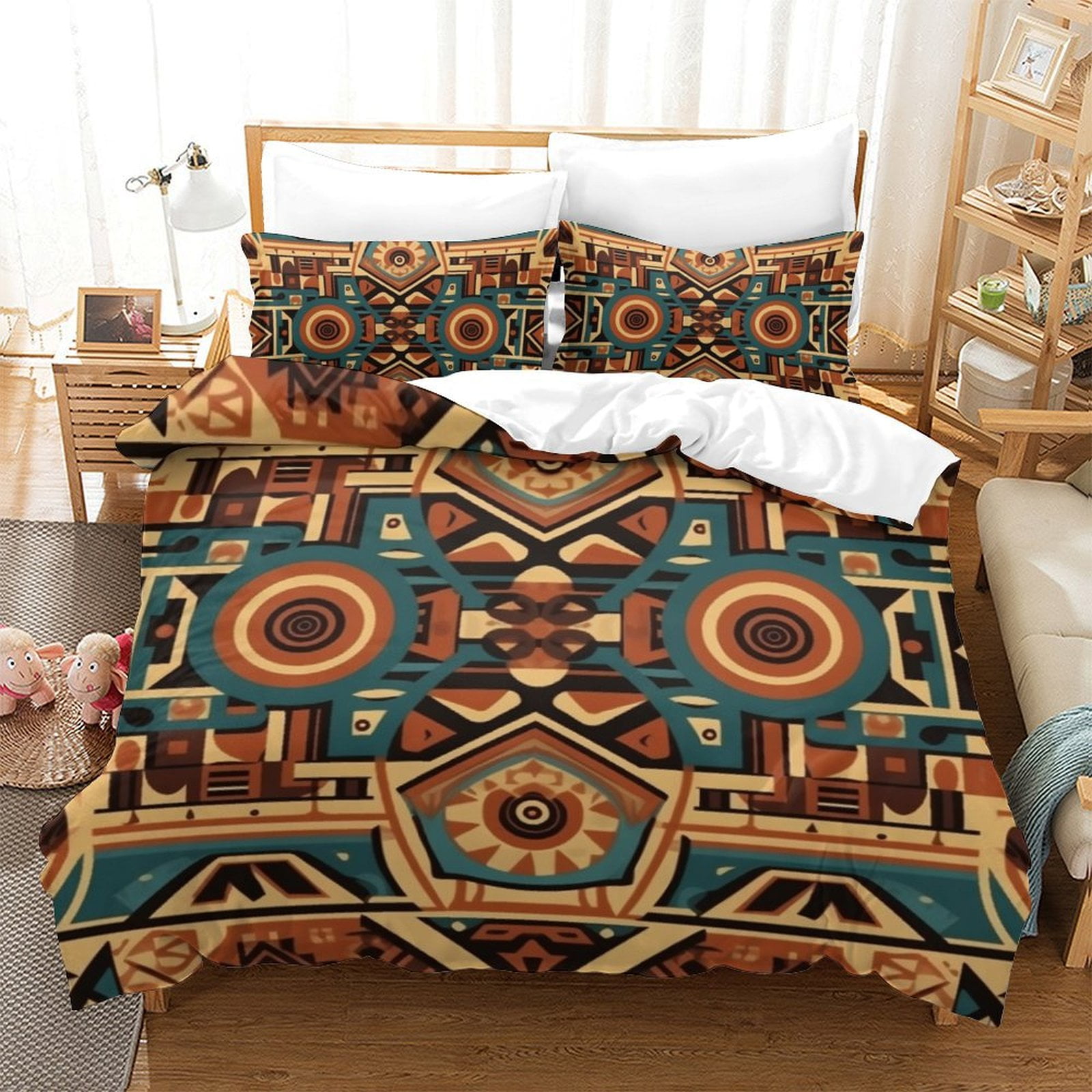 Home Textiles Bohemian Comforter Cover Set with Pillowcase Teen Adult ...