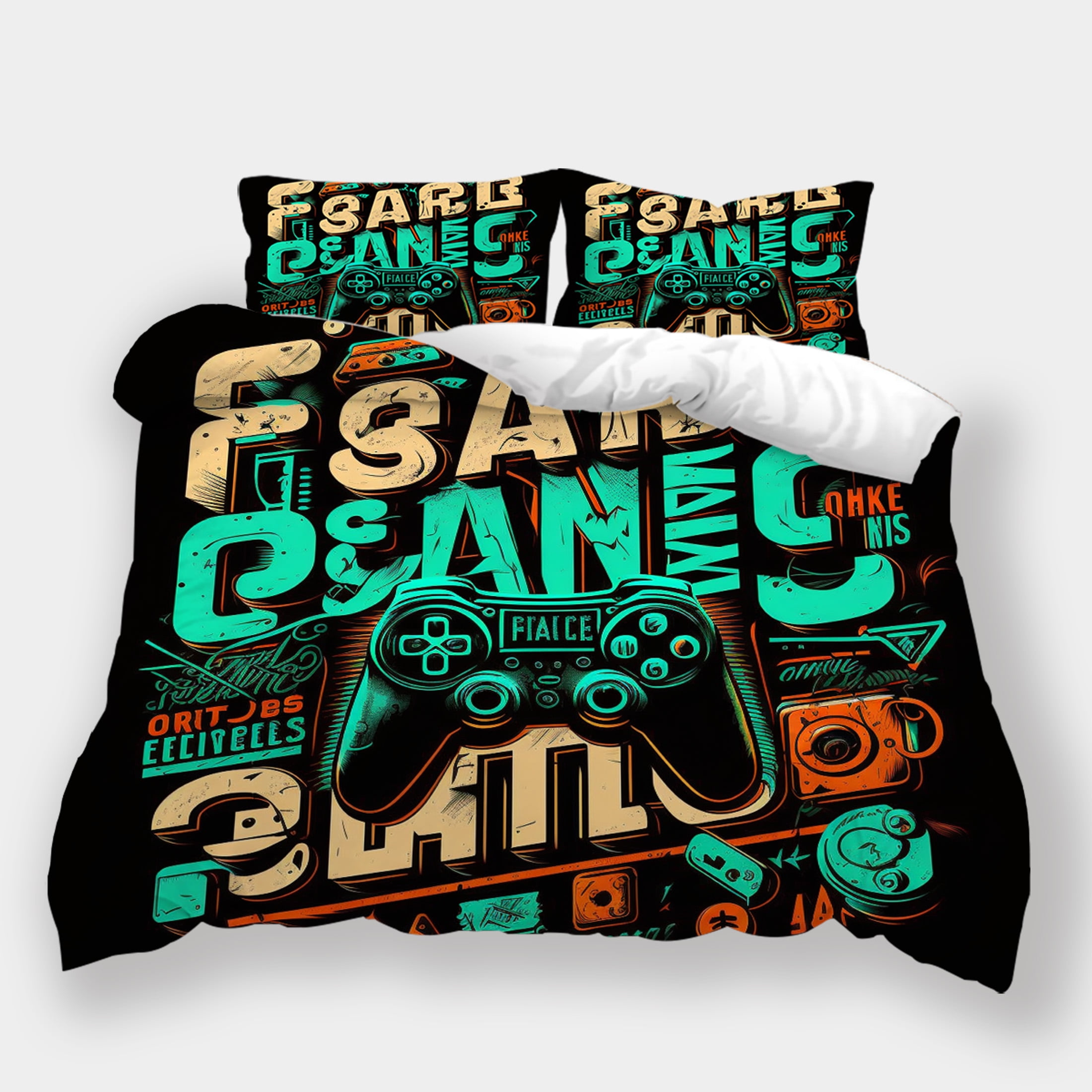 Home Textiles Game Handle Printed Duvet Cover Set Game Boy Fashion ...