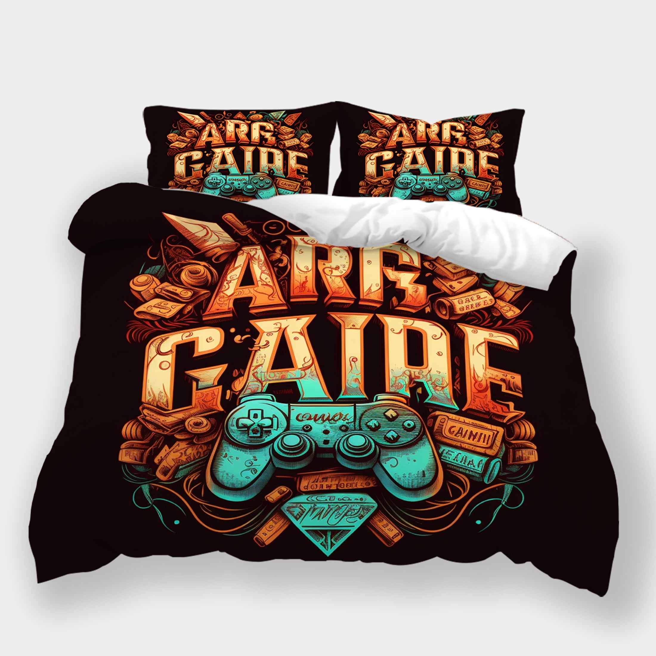 Home Textiles Game Handle Printed Duvet Cover Set Game Boy Fashion ...
