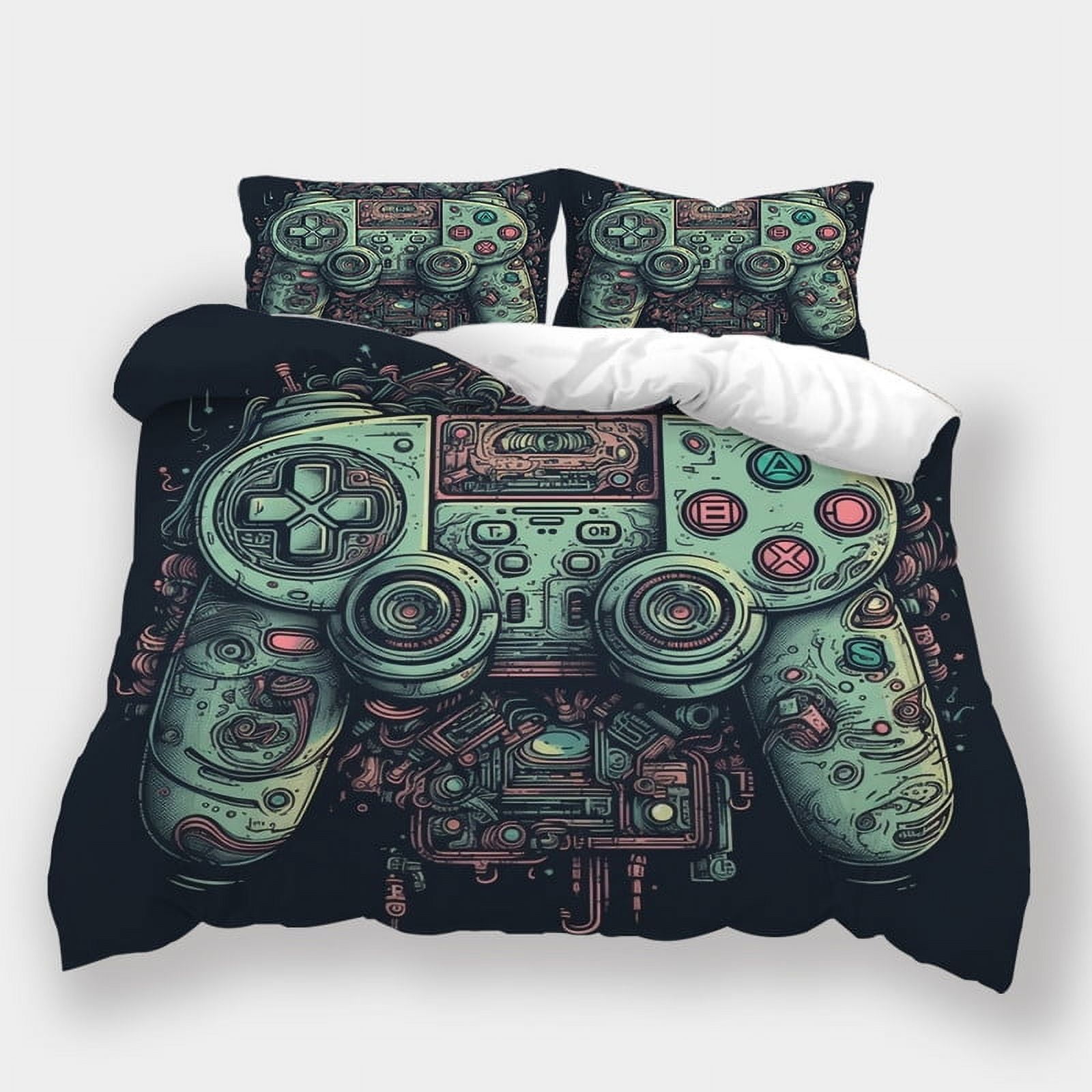 Home Textiles Gamer Handle Printed Quilt Cover Duvet Cover Set Girl Boy ...