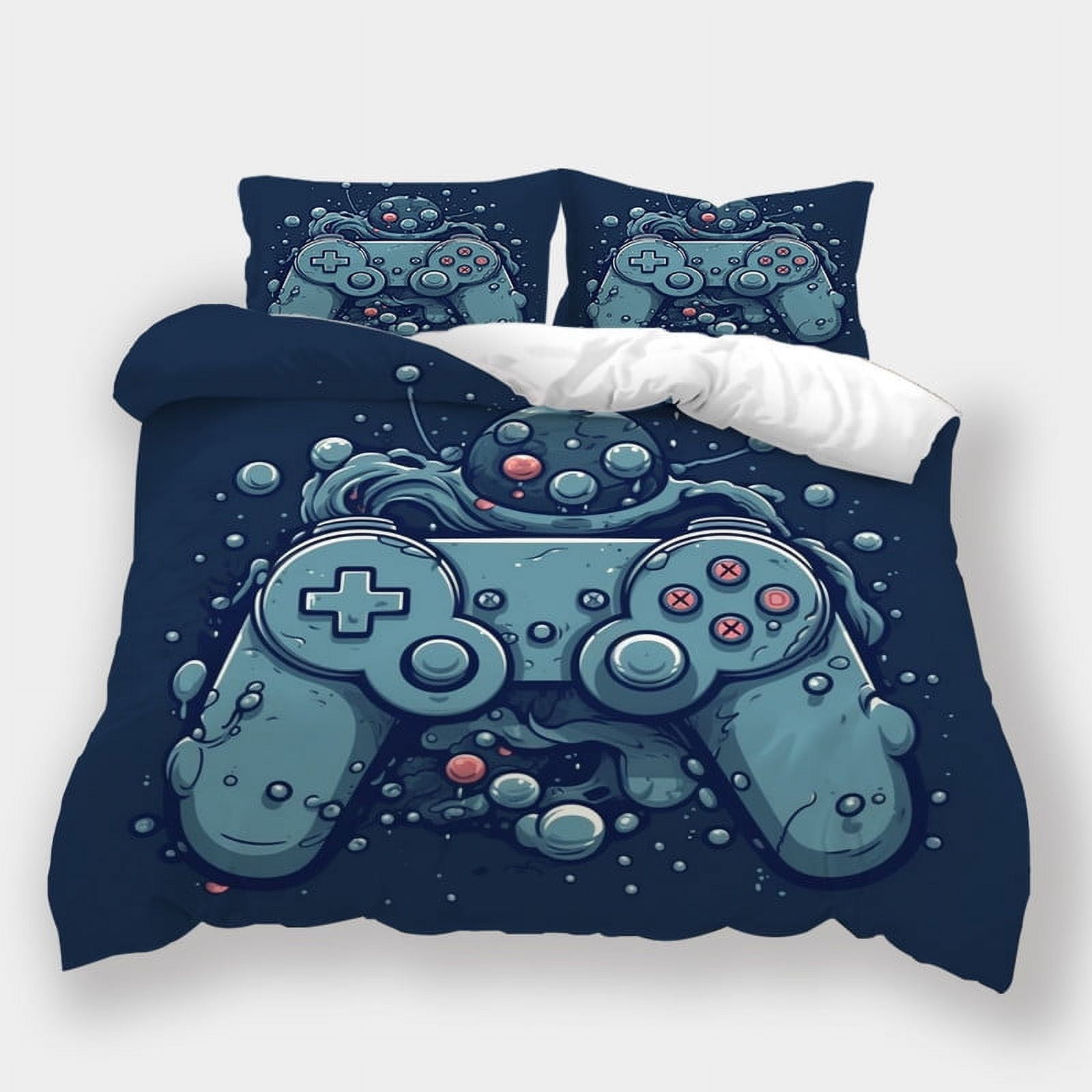 Home Textiles Gamer Handle Printed Quilt Cover Duvet Cover Set Girl Boy ...