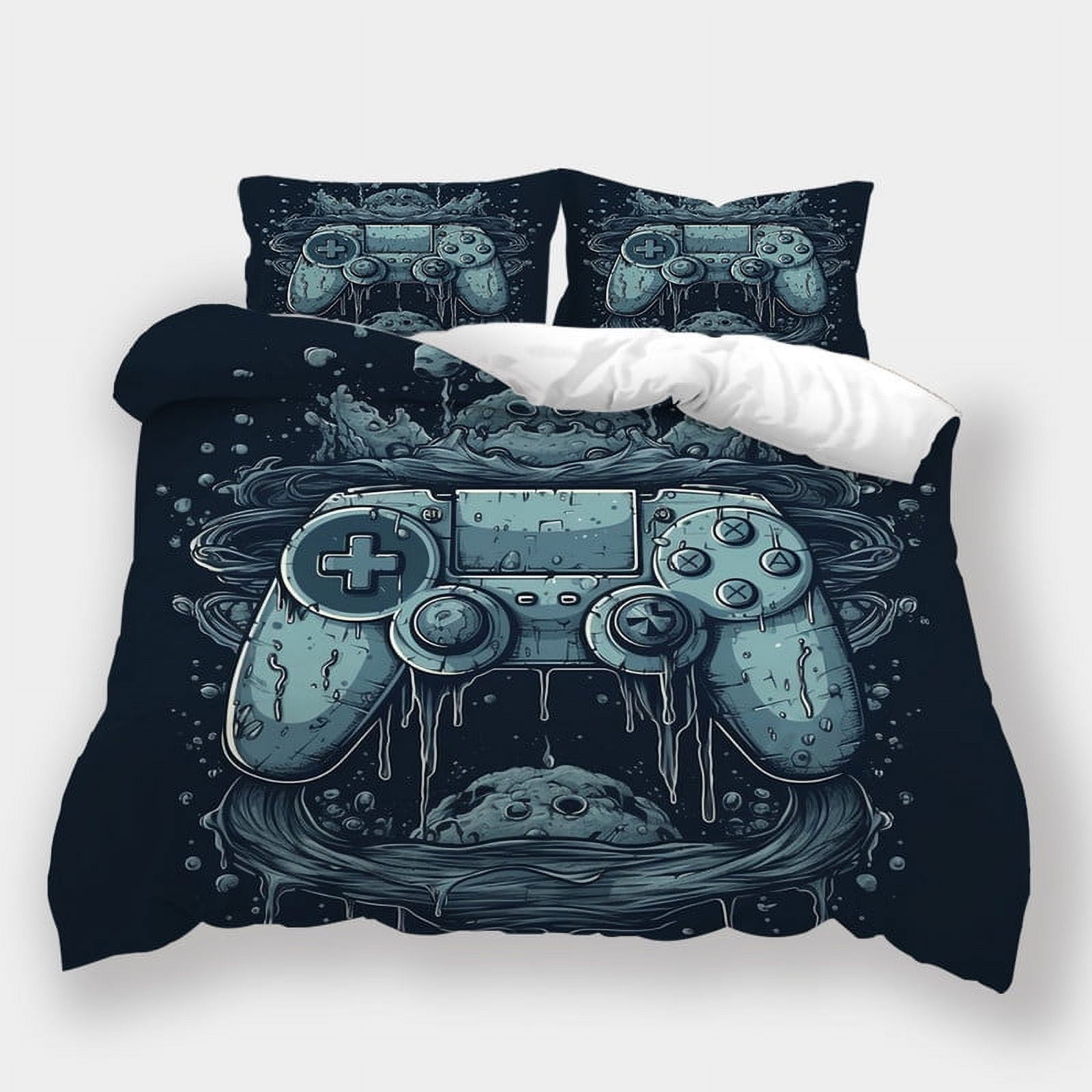 Home Textiles Gamer Handle Printed Quilt Cover Duvet Cover Set Girl Boy ...