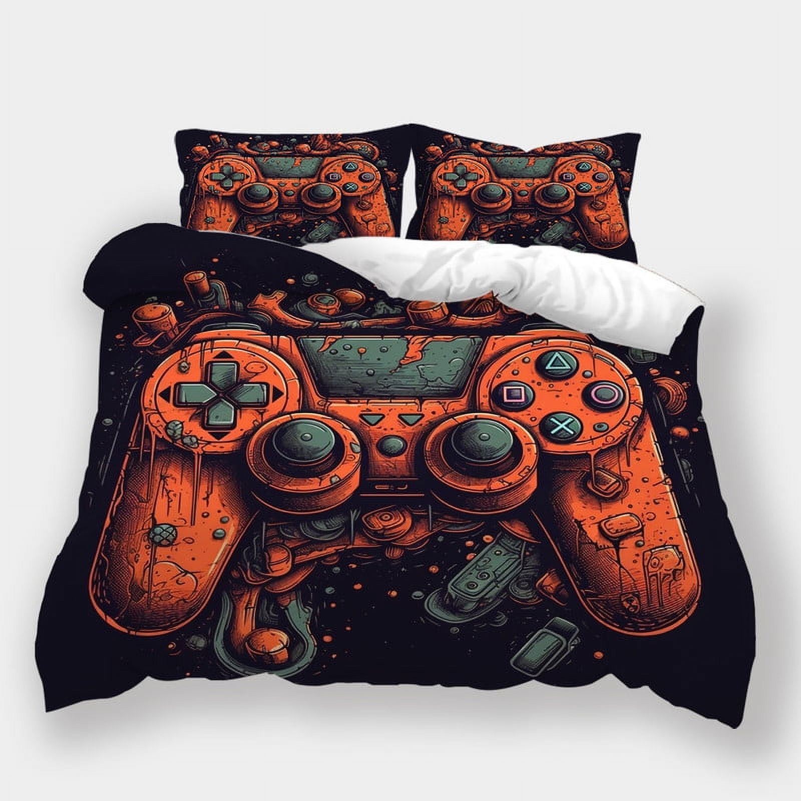 Home Textiles Gamer Handle Printed Quilt Cover Duvet Cover Set Girl Boy ...