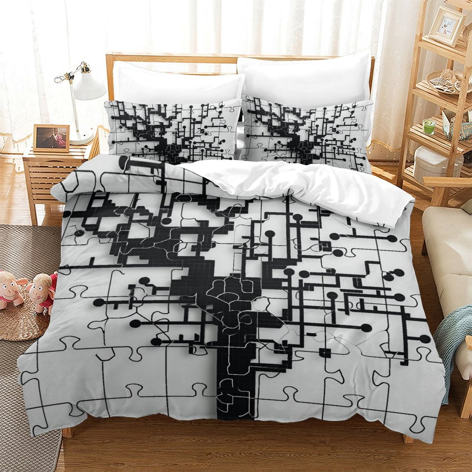 Home Textiles The Tree of Life Printed Comforter Cover Set Teen Adult ...